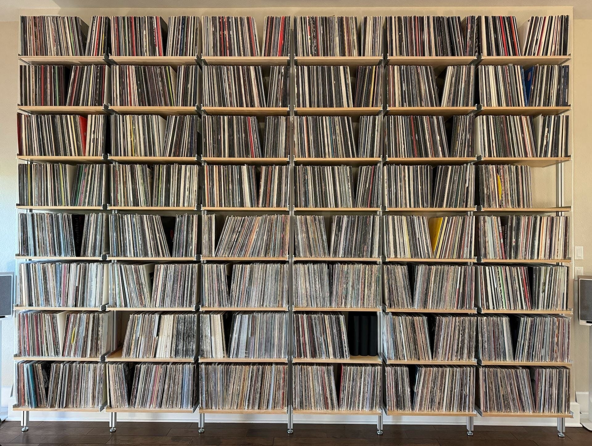 Why This Vinyl Collector Has Used Modern Shelving for 11+ Years