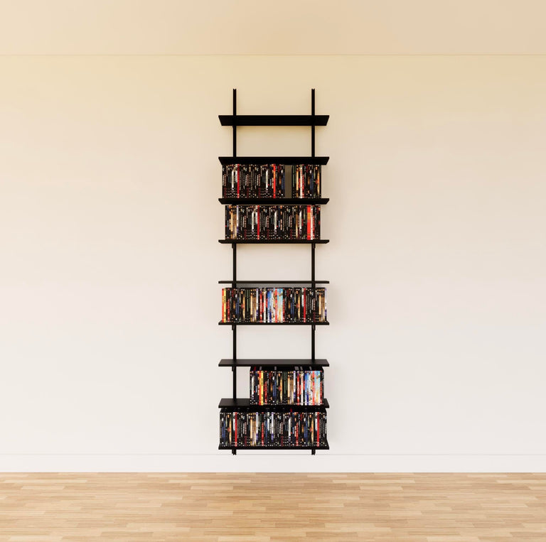 Wall Mounted DVD Storage Shelving – Modern Shelving