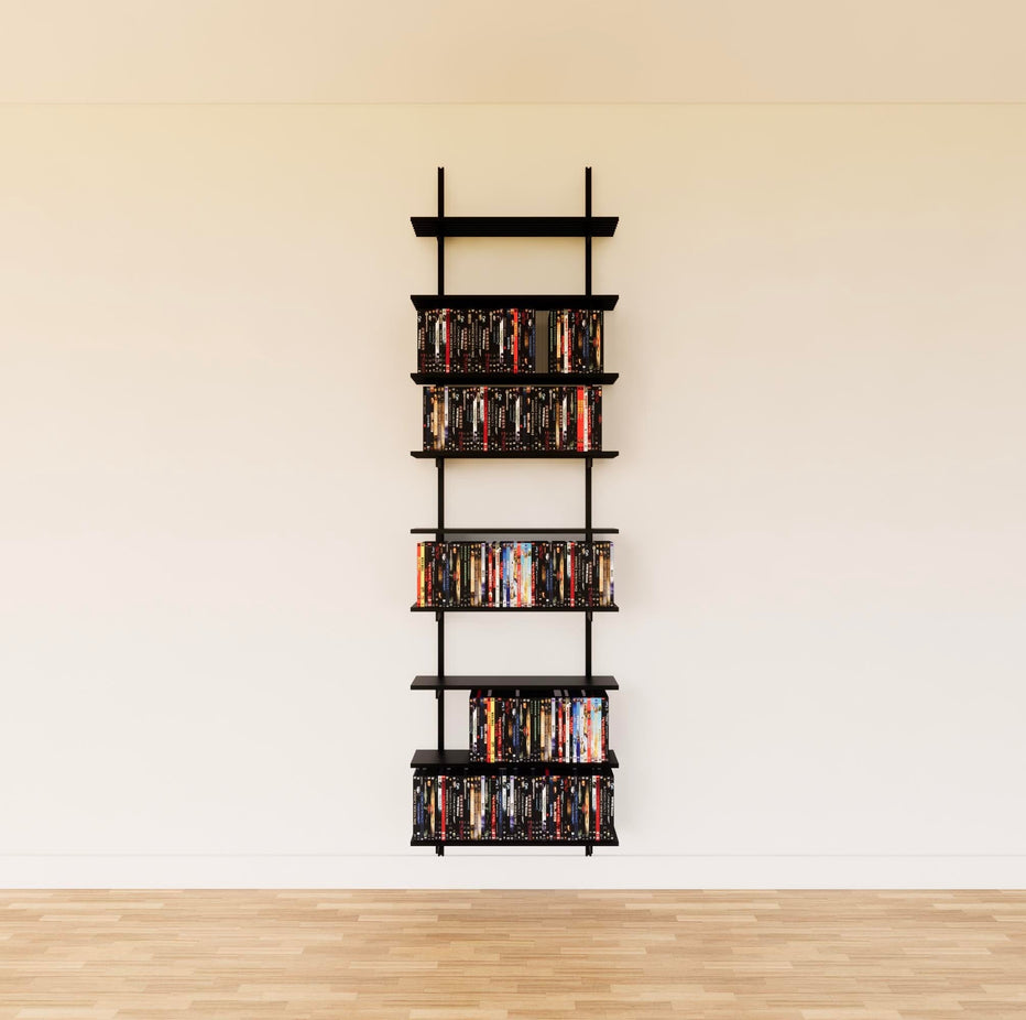 Wall Mounted DVD Storage Shelving – Modern Shelving
