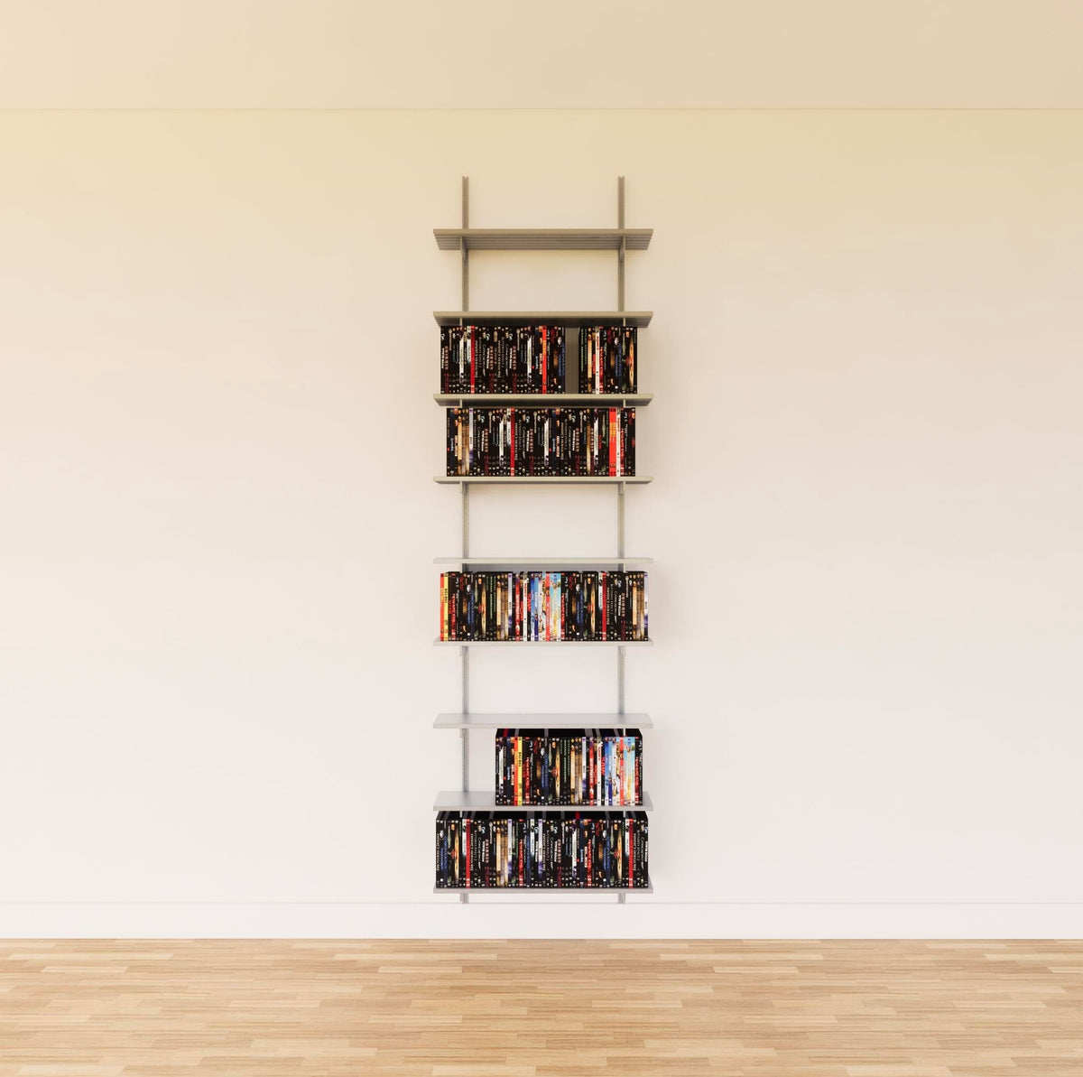 Wall Mounted DVD Storage Shelving – Modern Shelving