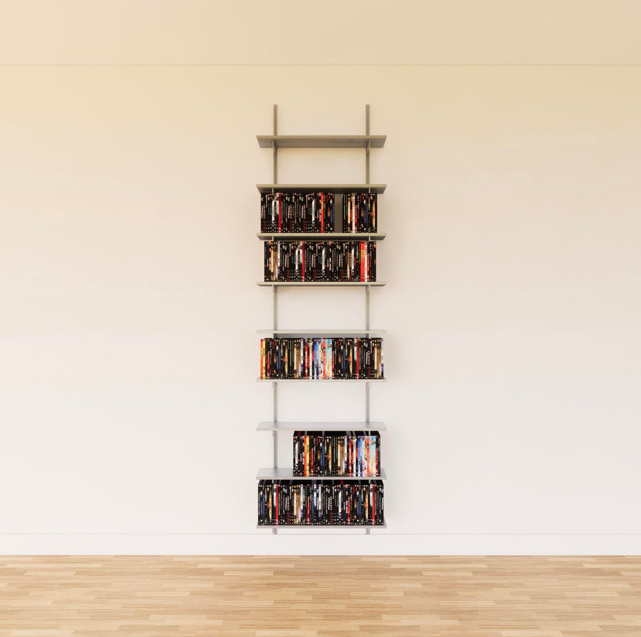 Wall Mounted DVD Storage Shelving – Modern Shelving