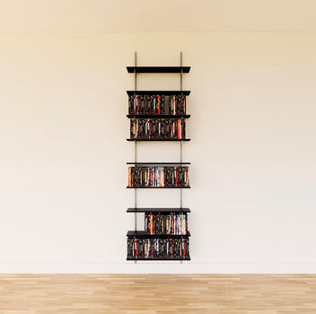 Wall Mounted DVD Storage Shelving – Modern Shelving