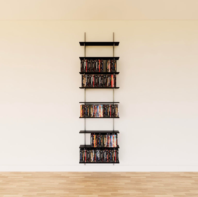 Wall Mounted DVD Storage Shelving – Modern Shelving