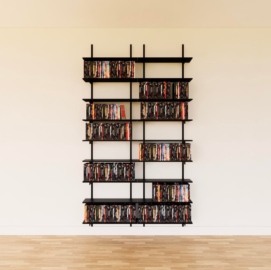Wall Mounted DVD Storage Shelving – Modern Shelving