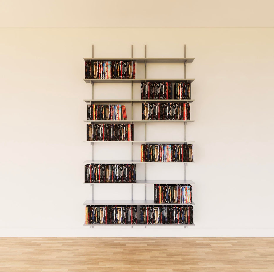 Wall Mounted DVD Storage Shelving – Modern Shelving