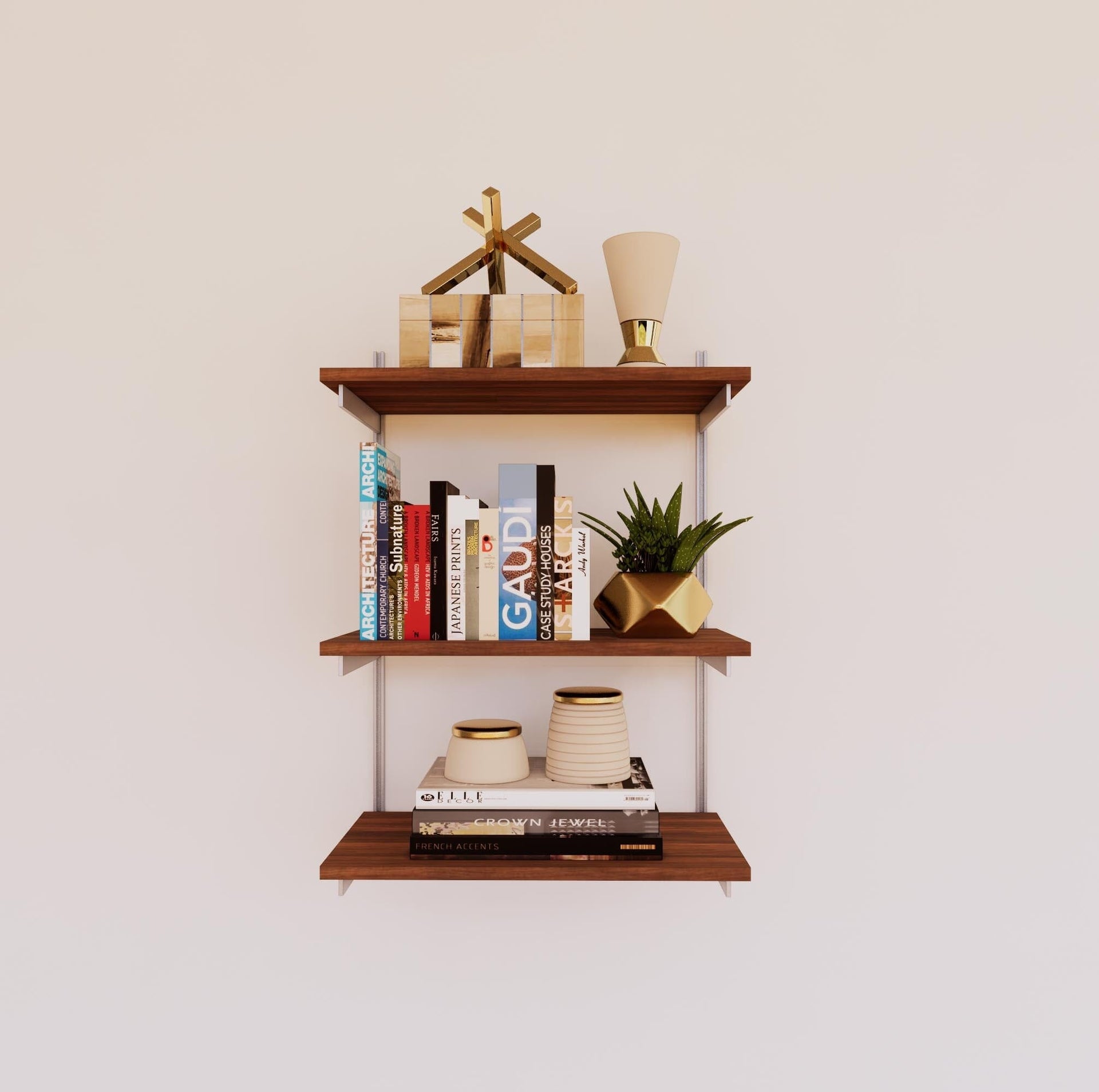 Wall Mounted Shelving Units - 3 Shelf Wood – Modern Shelving