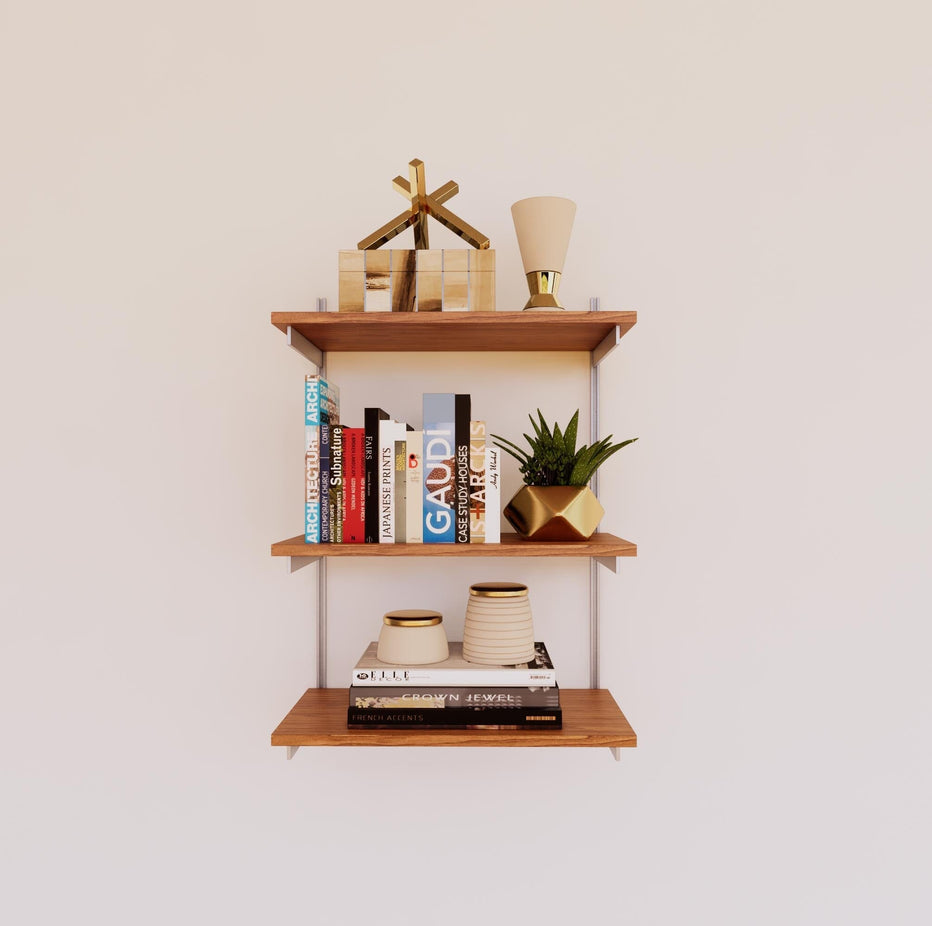 Wall Mounted Shelving Units - 3 Shelf Wood – Modern Shelving