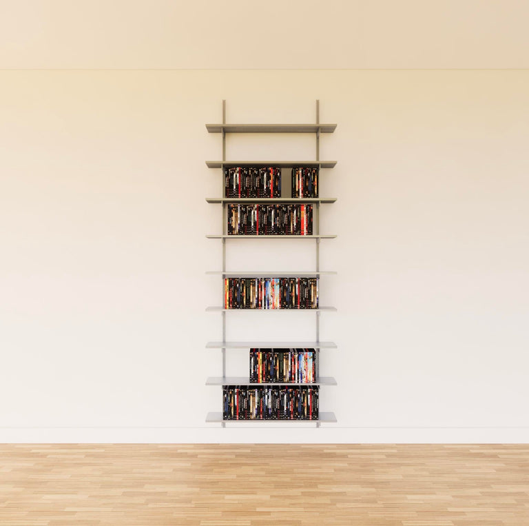 Wall Mounted DVD Storage Shelving – Modern Shelving