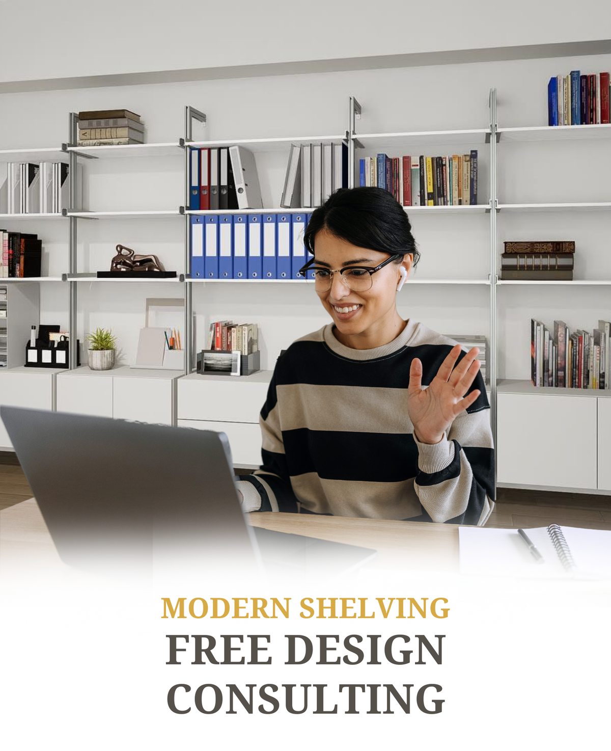 Book a Free Design Consultation – Modern Shelving