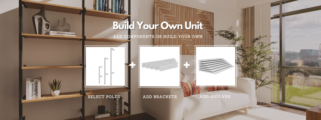 Wall Standards – Modern Shelving