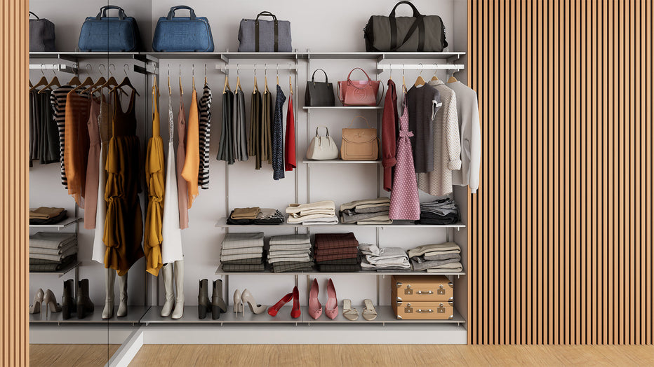 Compression Mounted Pole - Floor to Ceiling – Modern Shelving