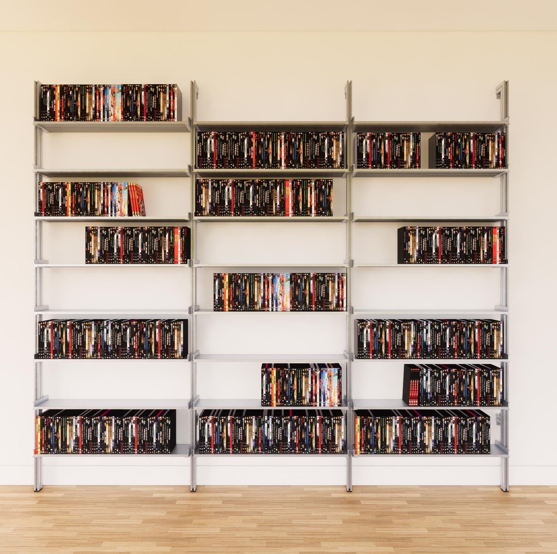 DVD Media Storage Shelves – Modern Shelving