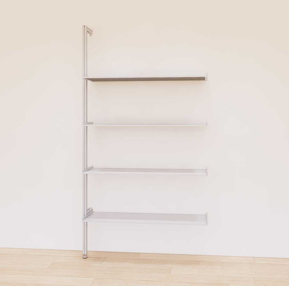 Retail Display Shelving Units - Aluminum 24"-31"-48" – Modern Shelving