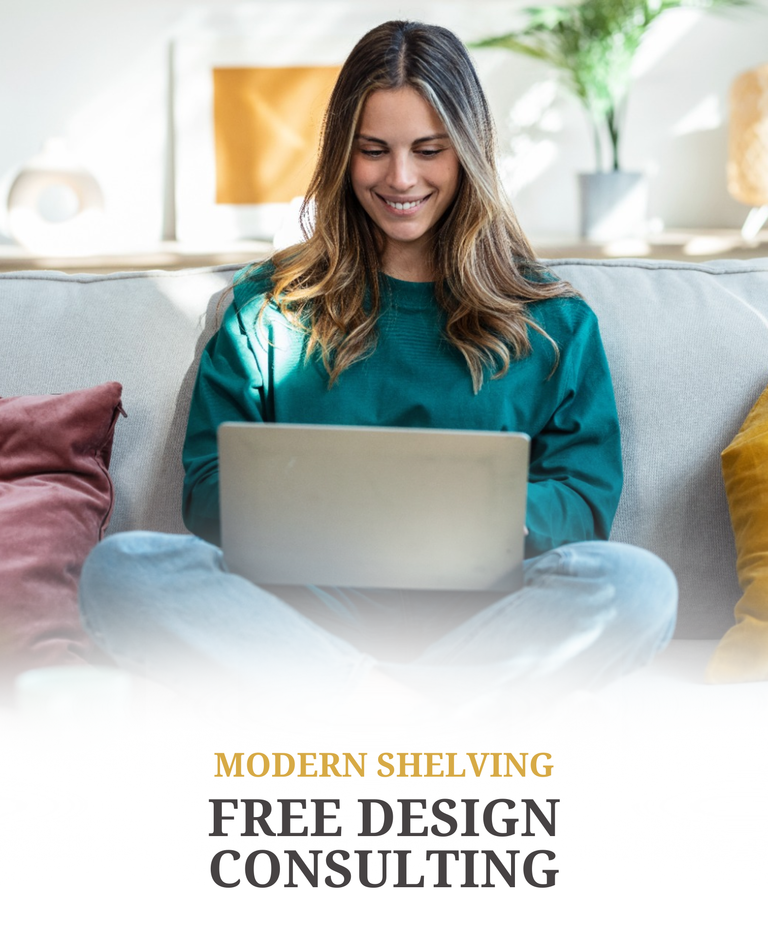 Book a Free Design Consultation | Modern Shelving