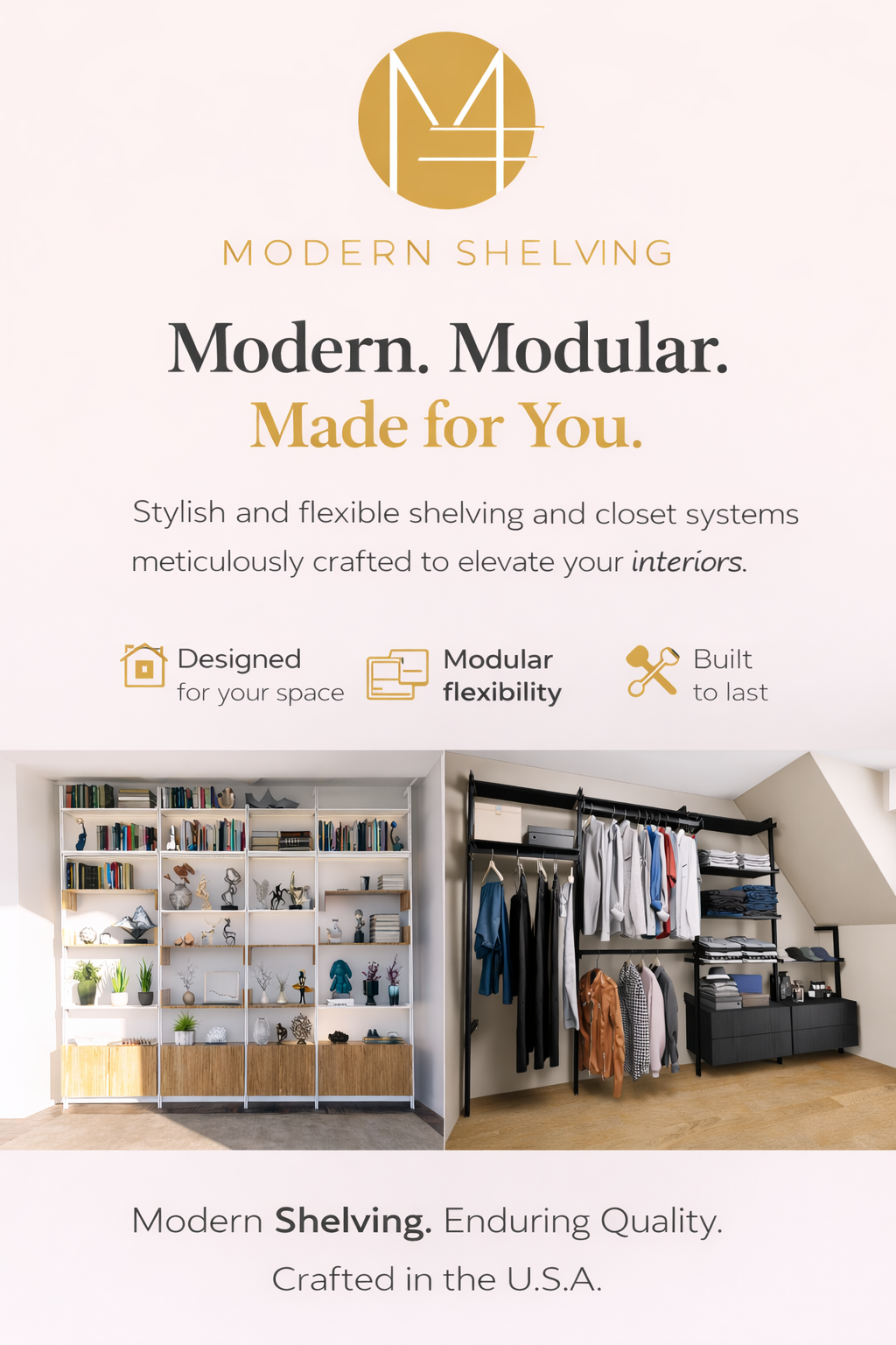 Modern Shelving Merch