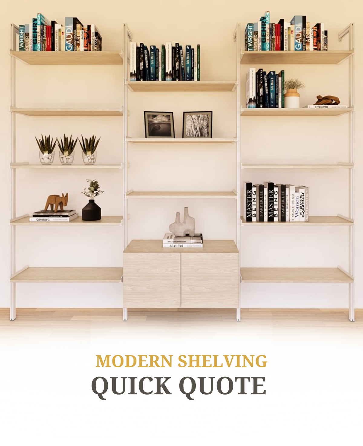 Quick Quote – Modern Shelving