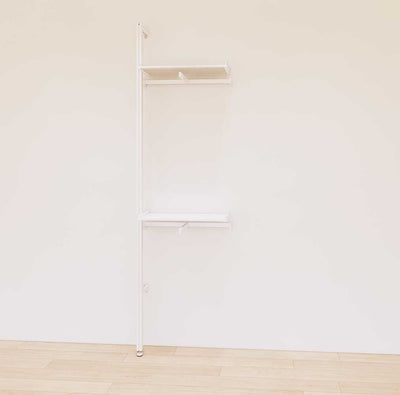 Retail Display Shelving Units with Front Hanging Hangers + Shelves ...