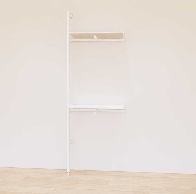 Retail Display Shelving Units with Front Hanging Hangers + Shelves ...