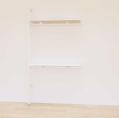 Retail Display Shelving Units with Front Hanging Hangers + Shelves ...