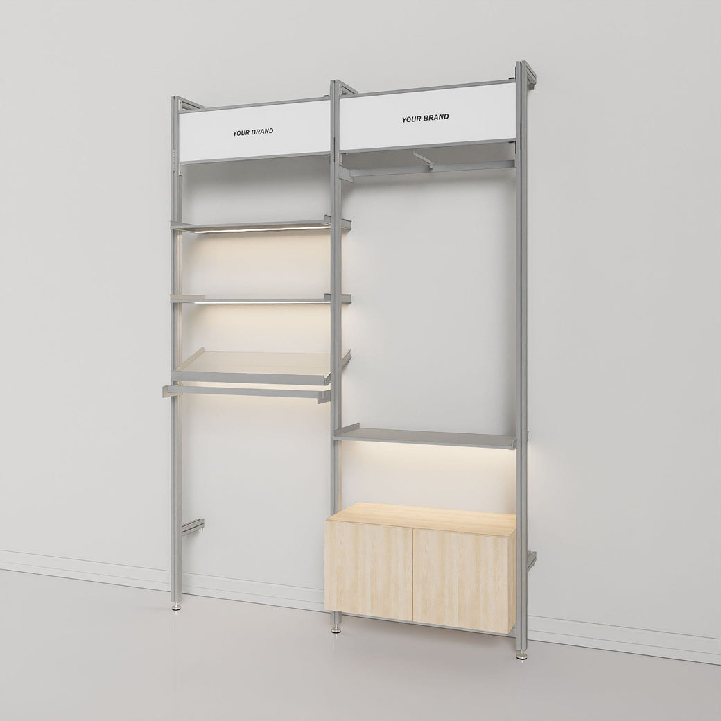 Retail Display Shelves | Modern Wall-Mounted & Modular Solutions ...