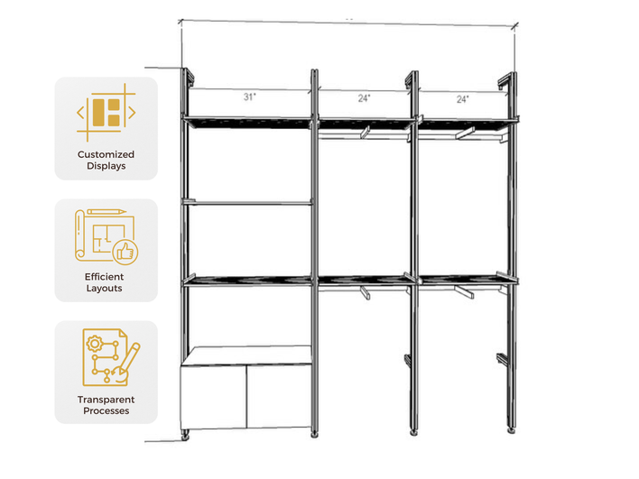 Shelvinator | Design Your Perfect Modern Shelving Solution