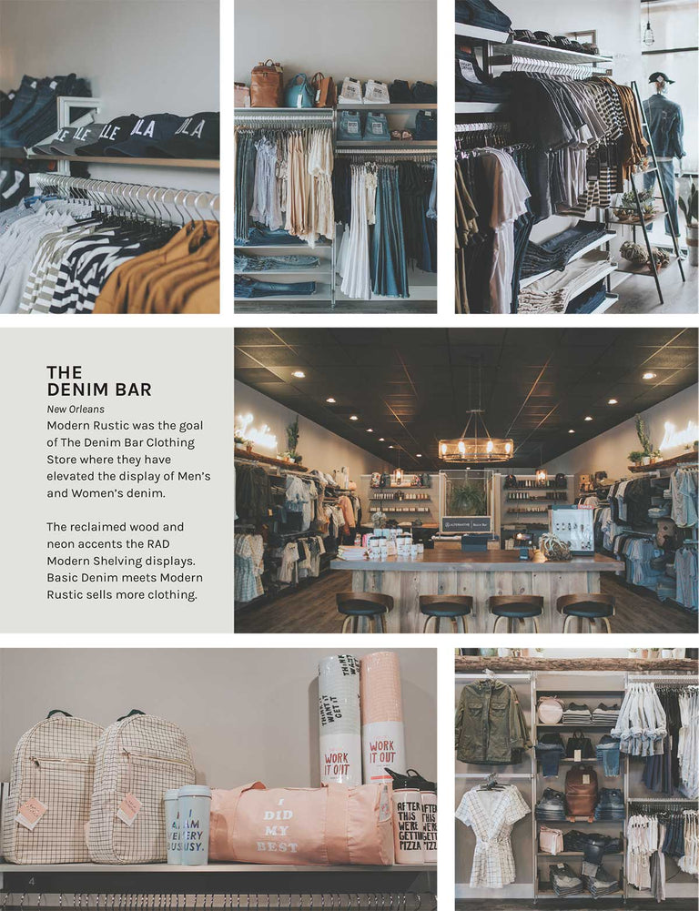 Retail Display Shelving - RAD Series – Modern Shelving