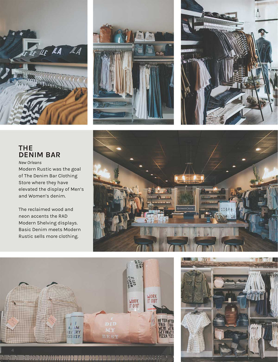 Retail Display Shelving - RAD Series – Modern Shelving