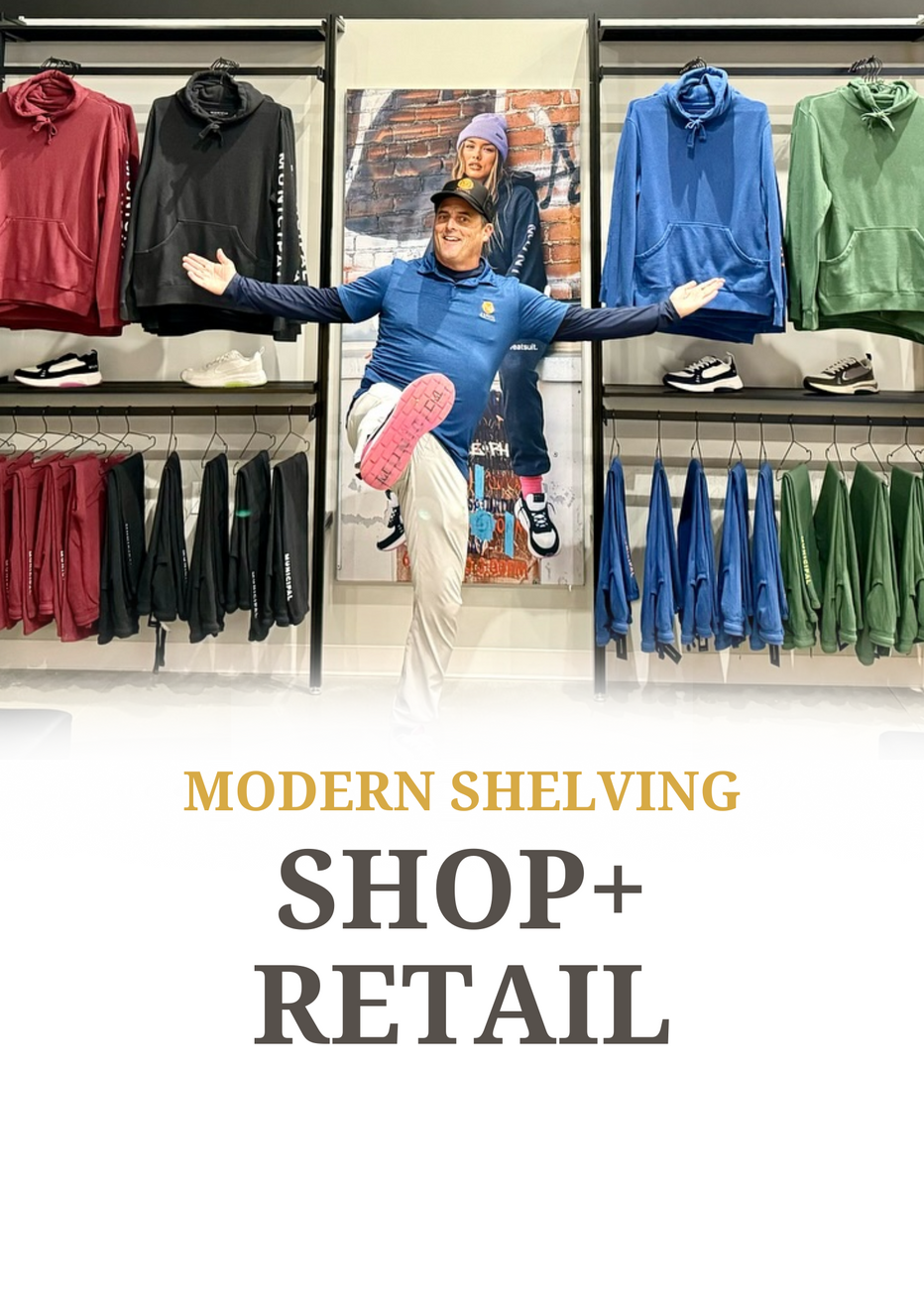 Versatile Retail Display Shelves for Every Store – Modern Shelving