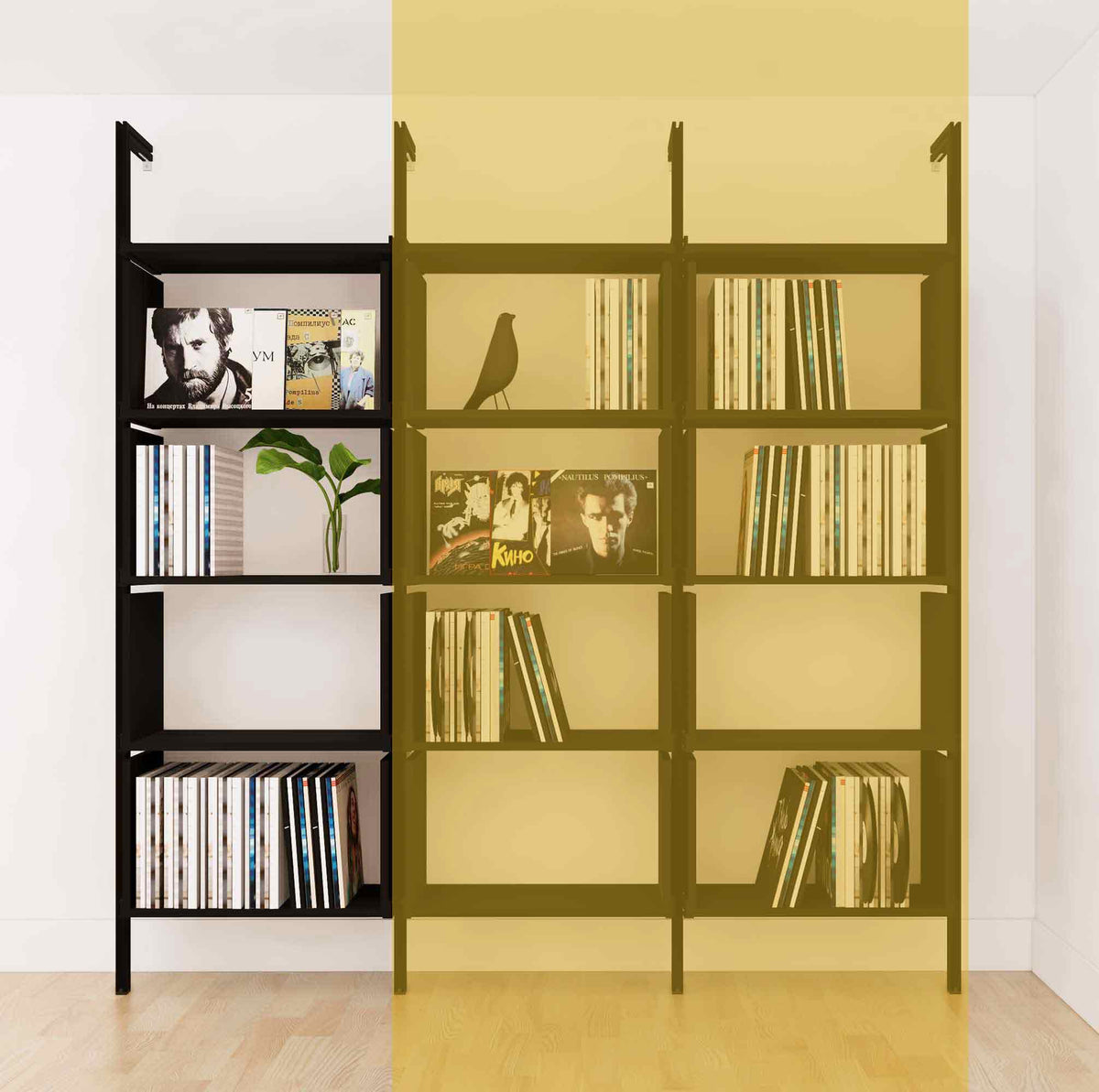 Vinyl Storage Series | Organize LP's in Style – Modern Shelving