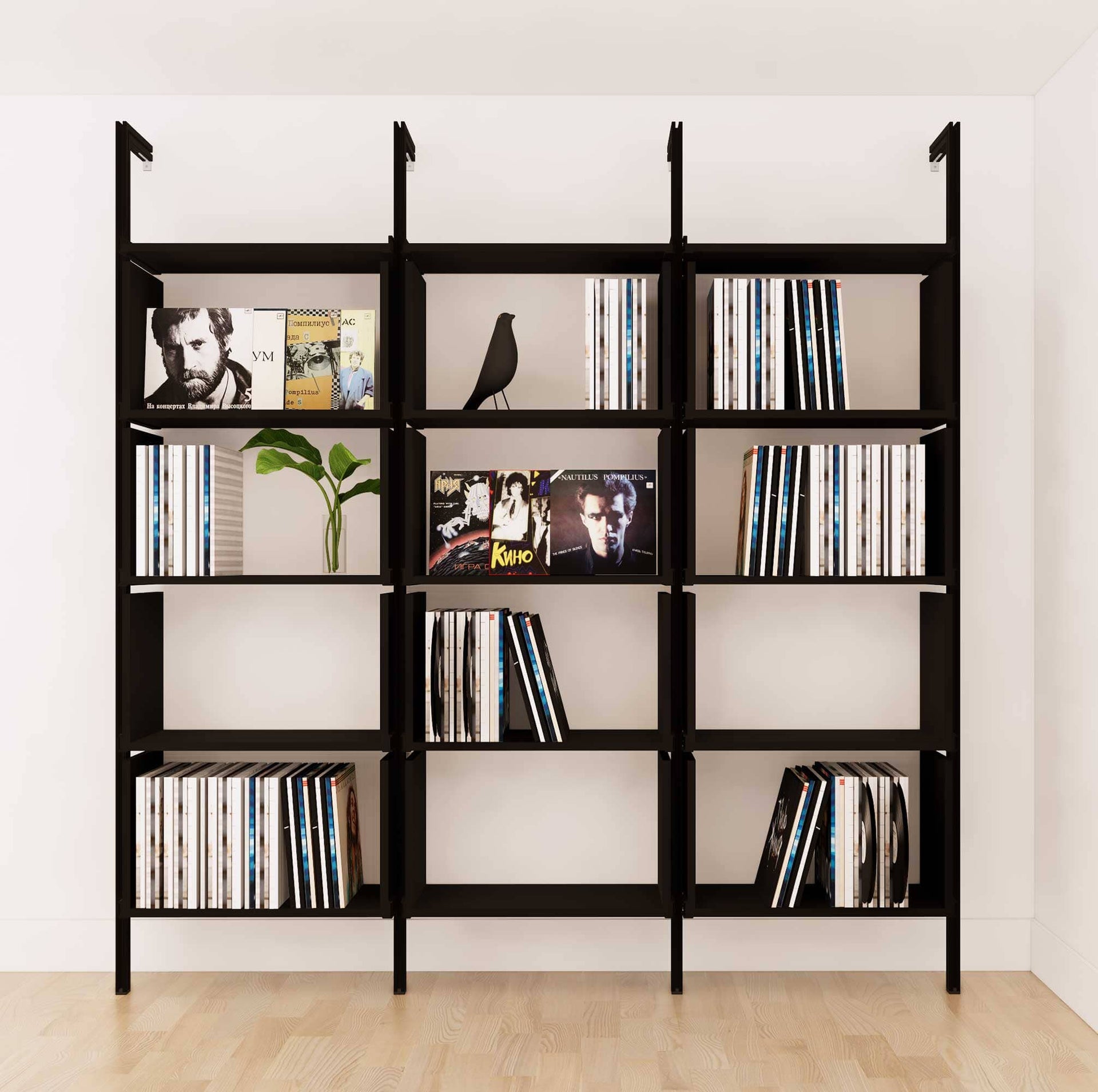 Vinyl Storage Series | Organize LP's in Style – Modern Shelving