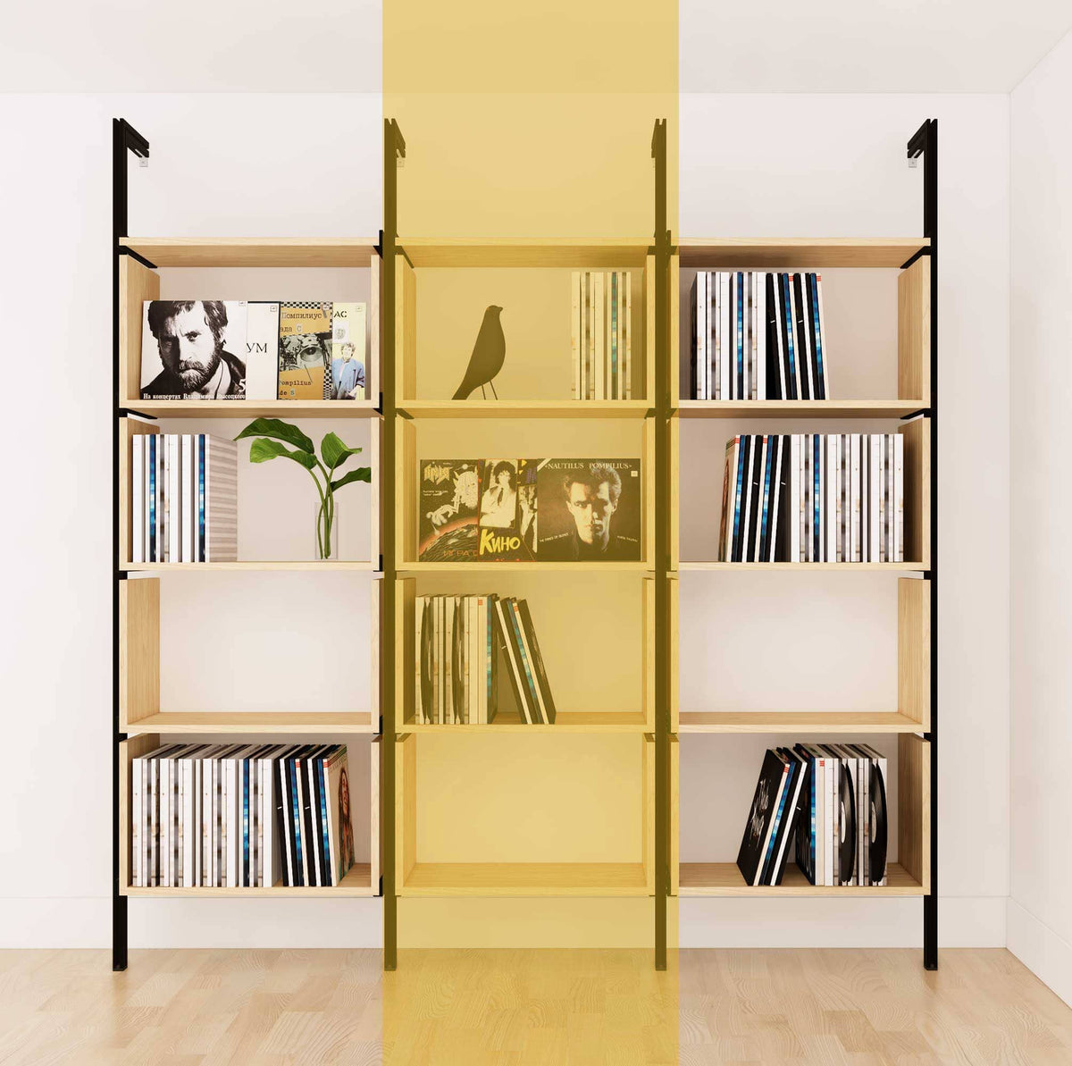 Vinyl Storage Series | Organize LP's in Style – Modern Shelving