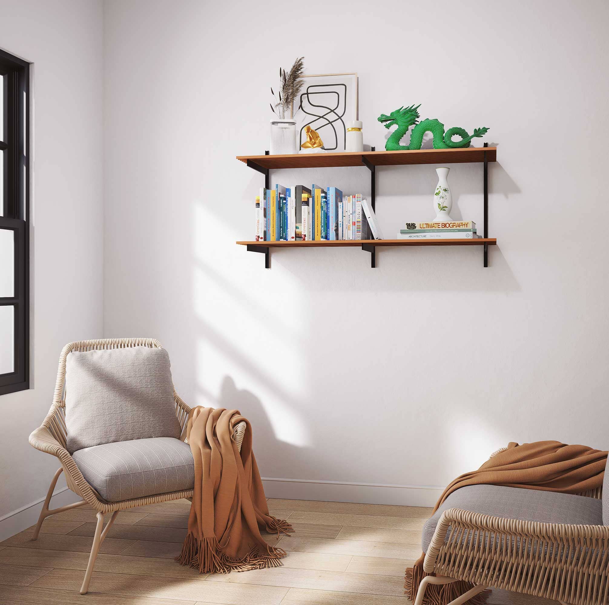 Wall Mounted Shelving Systems | Modern & Adjustable Shelves – Modern ...