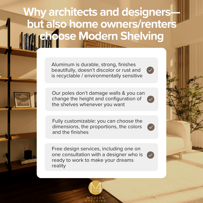 Modern Shelving Design Inspiration | Stylish Storage Ideas