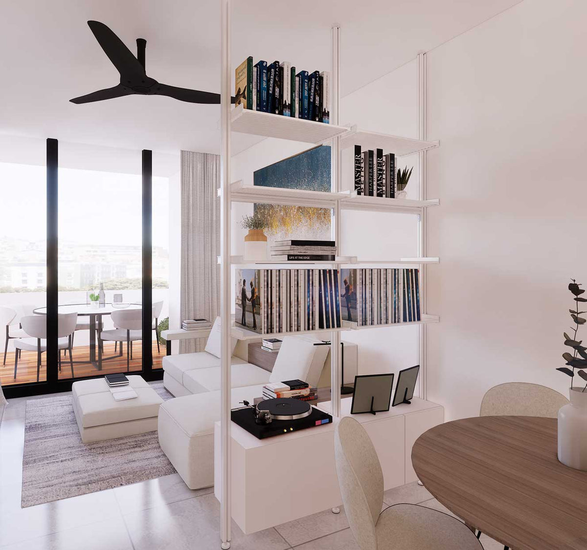 Room Divider Shelves | Modern Open-Concept & Space-Saving Storage ...