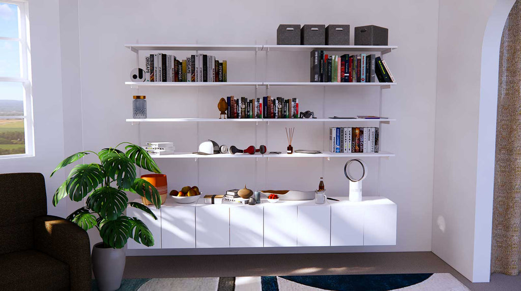 Modern Shelving | Modern shelving for home, office and retail.