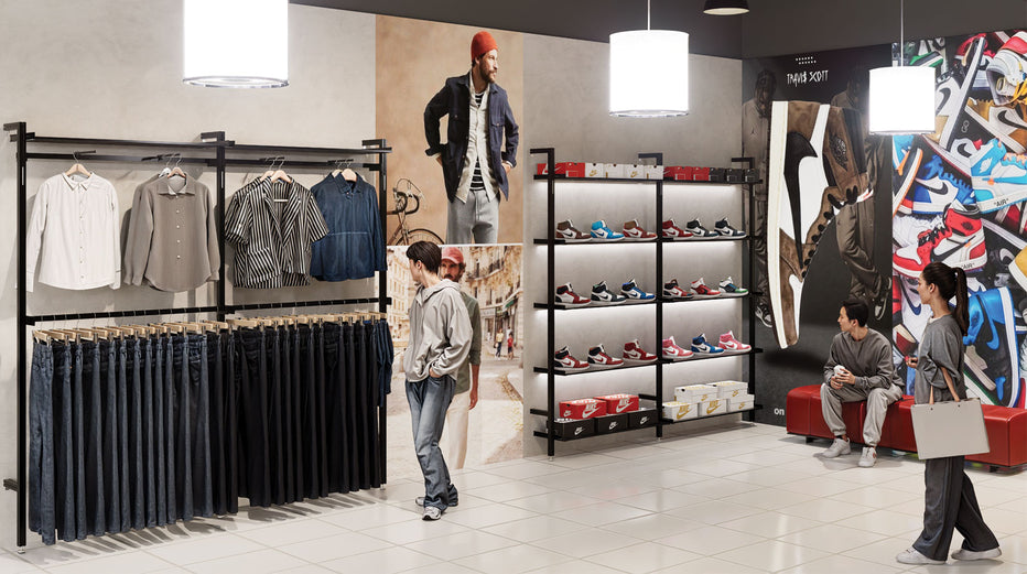 Modern Shelving | Modern shelving for home, office and retail.