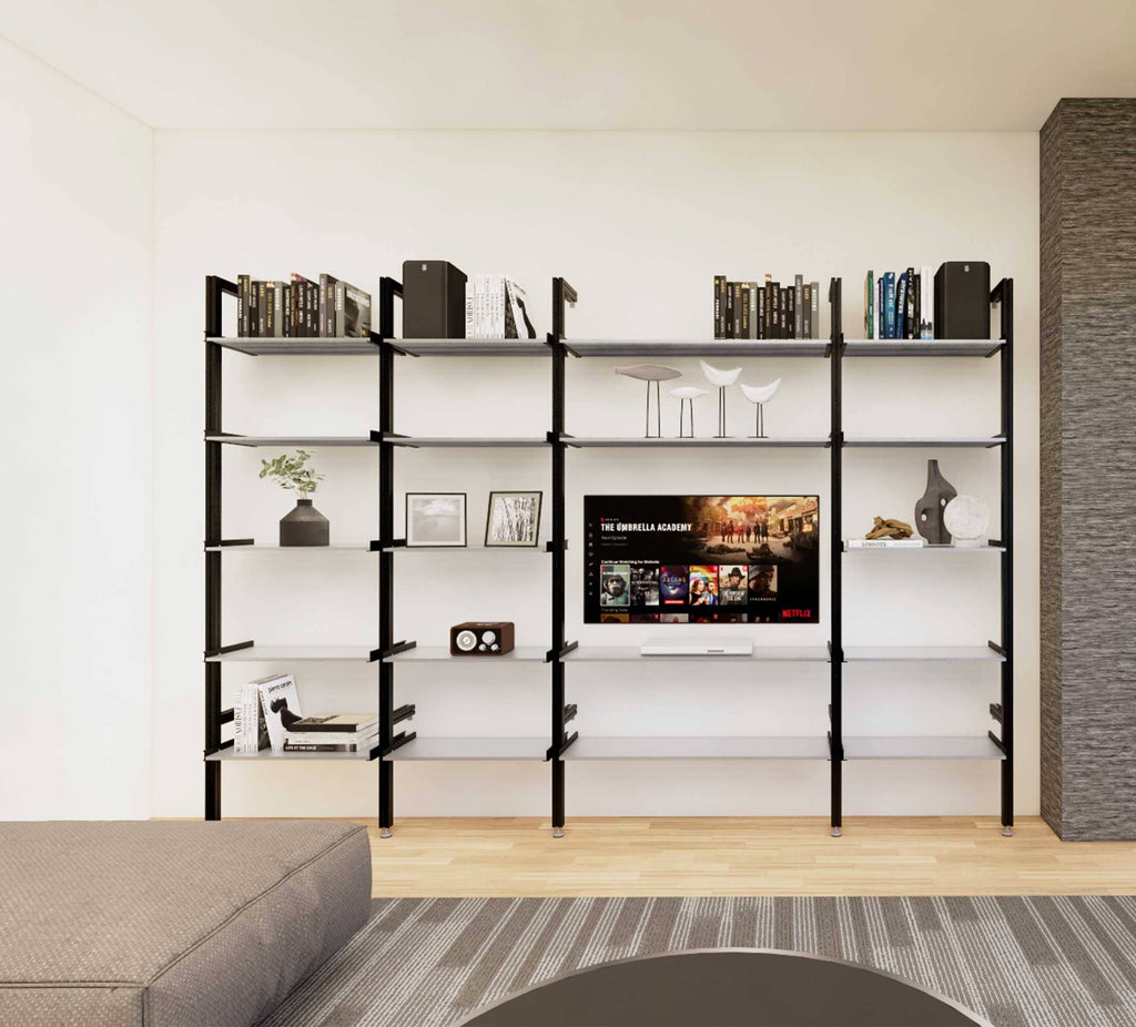 Media Unit Builder 32-42-46" TVs – Modern Shelving