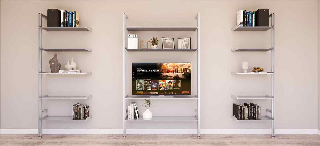 Media Unit Builder 32-42-46" TVs – Modern Shelving