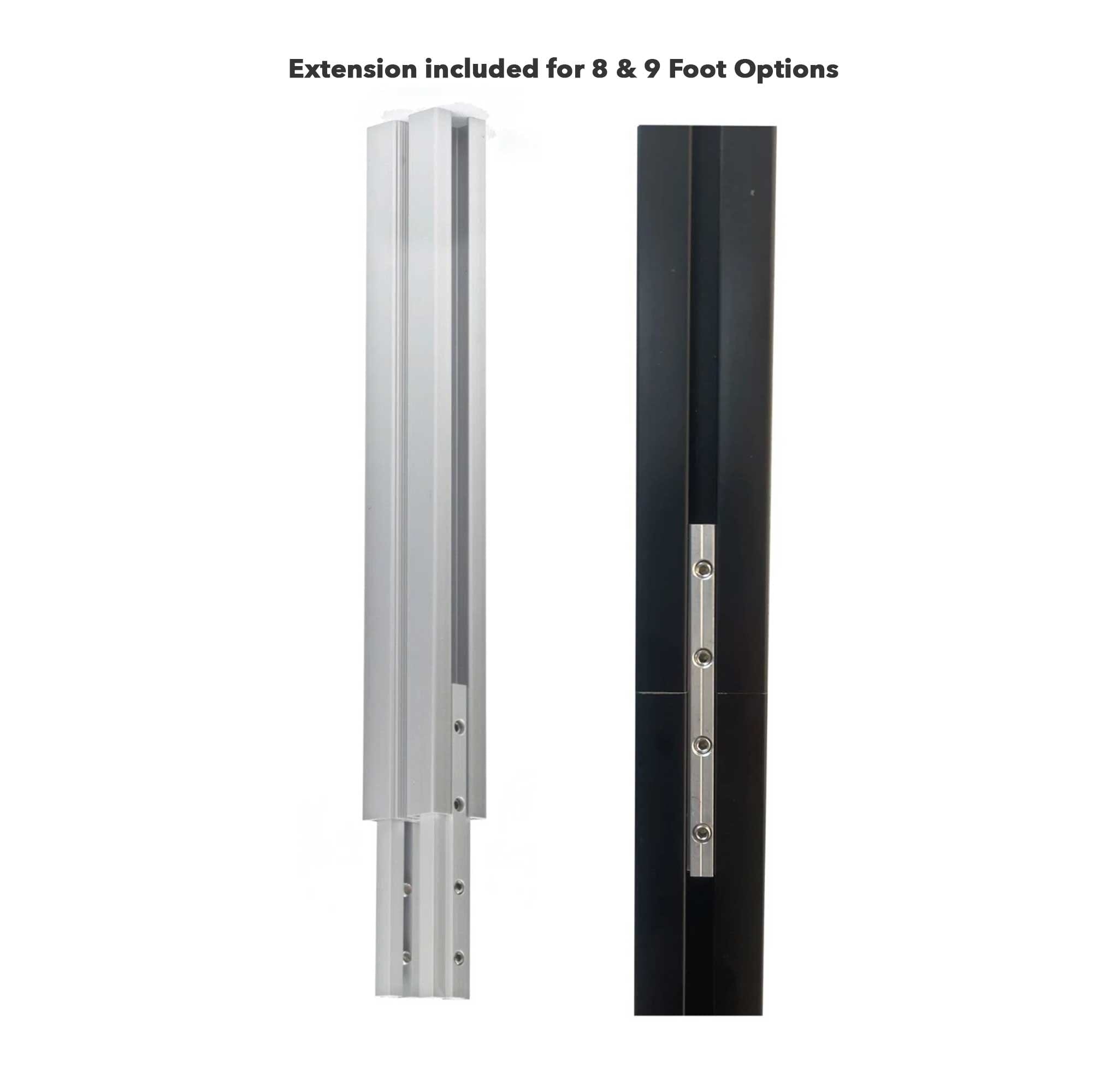 Semi Wall Mounted Pole - PAL – Modern Shelving