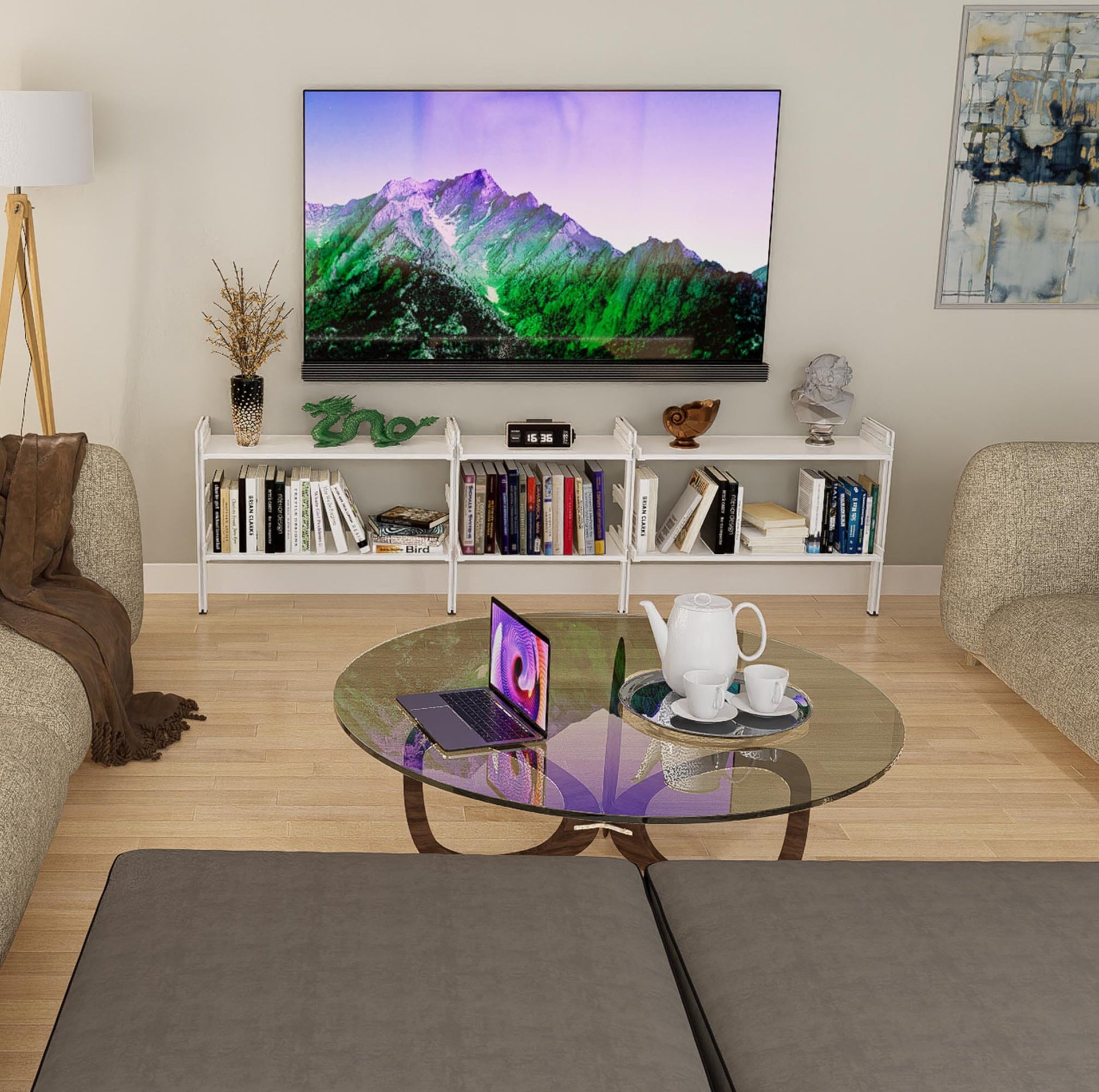 ModShelf Shorty Media & Book Shelving – Modern Shelving
