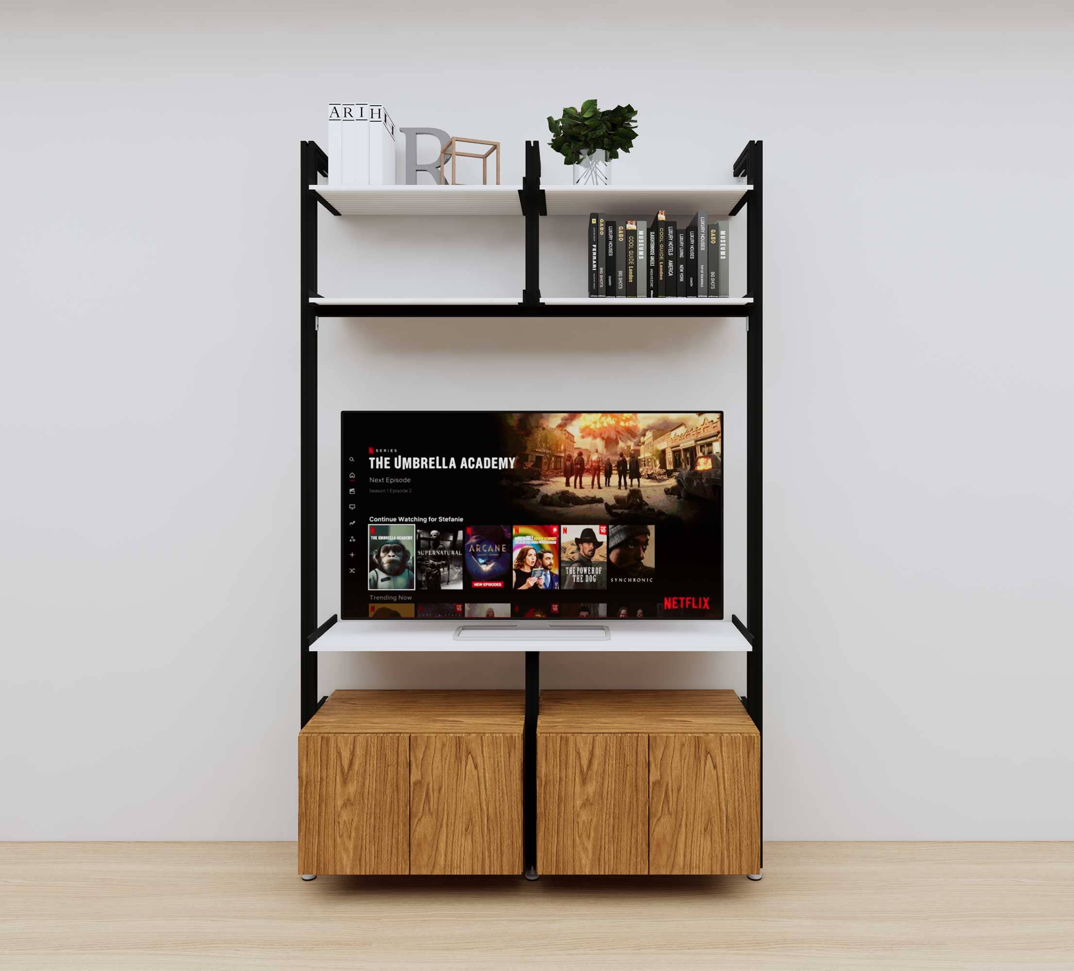 Media Display Units – Modern Shelving