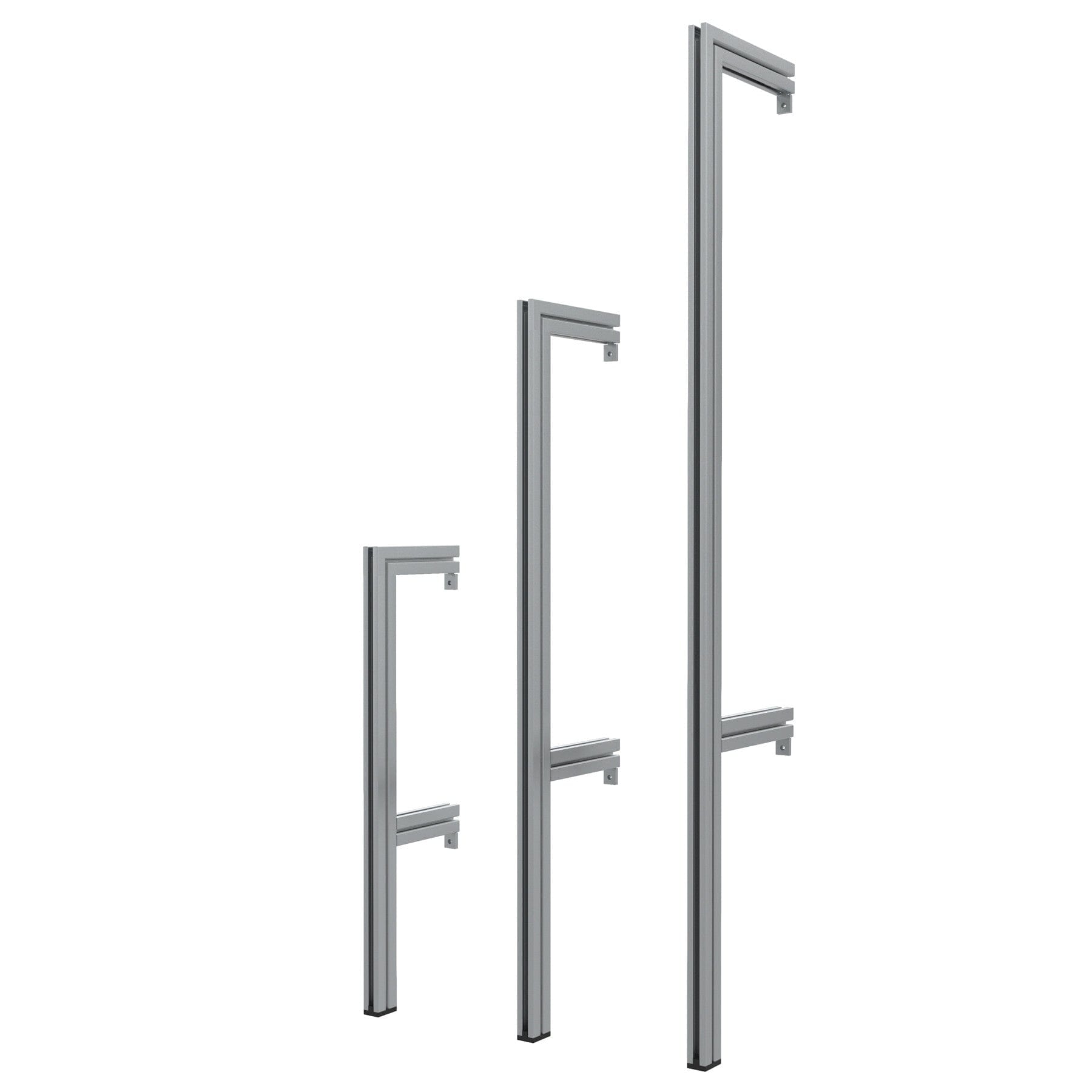 Semi Wall Mounted Pole - PAL – Modern Shelving