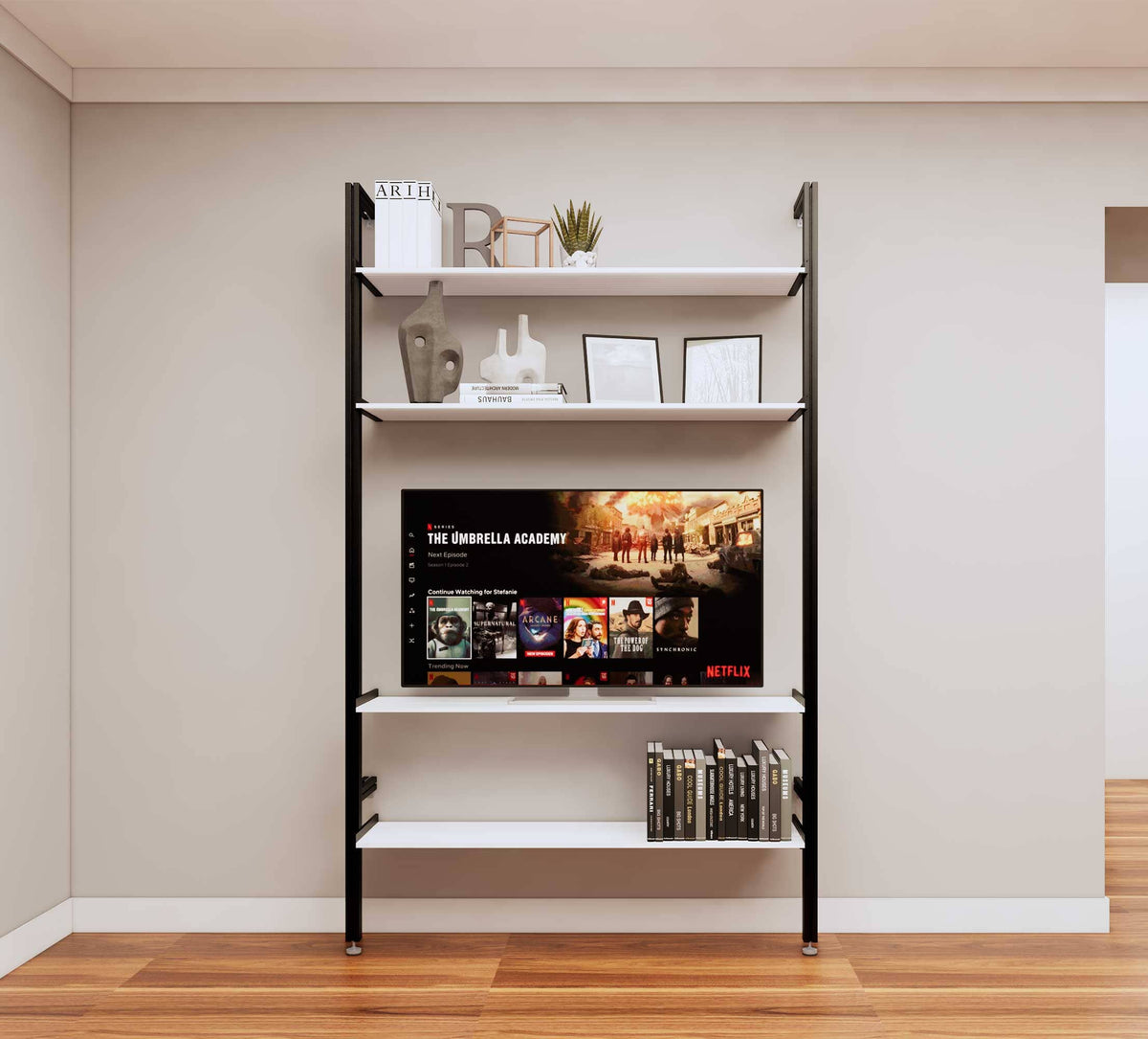 Media Unit Builder 32-42-46" TVs – Modern Shelving