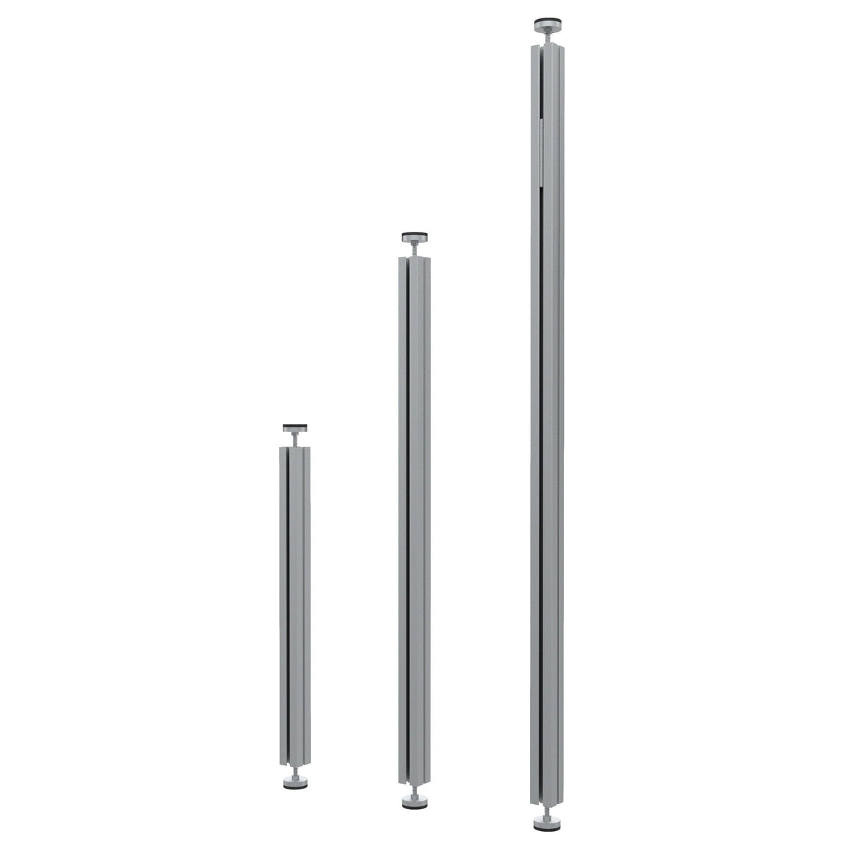 Quad Compression Pole - Room Divider – Modern Shelving