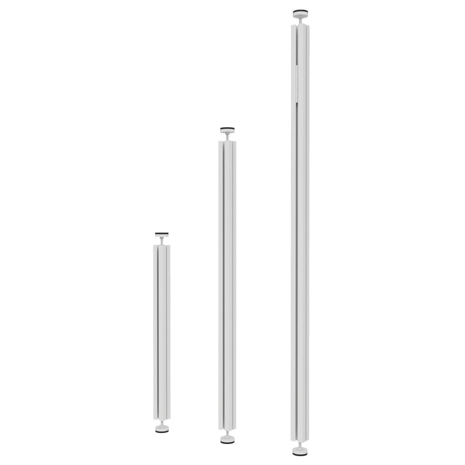 Quad Compression Pole - Room Divider – Modern Shelving